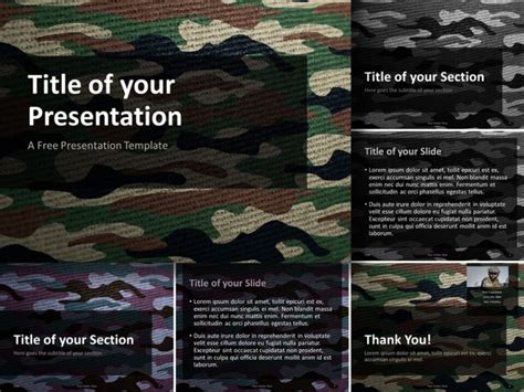 Army Powerpoint Layout