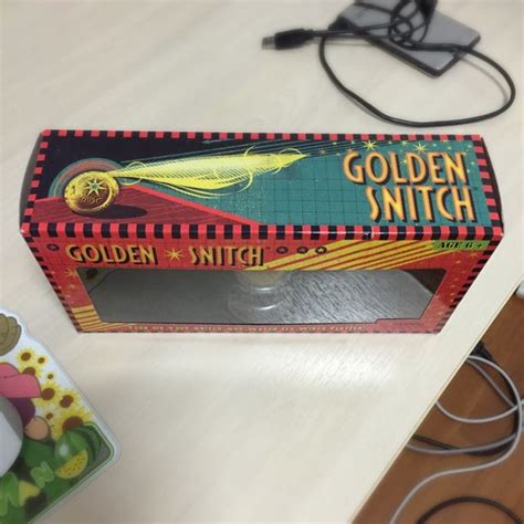 Universal Studio Wizarding World Harry Potter Quidditch Golden Snitch Toy Display Base