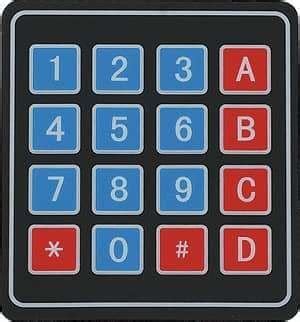 Keypad Interfacing With ESP32 ESP32