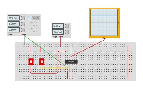 Circuit Design Jk Ff Tinkercad
