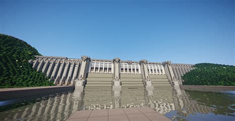 Modern Dam Minecraft Creative Mode Minecraft Java Edition