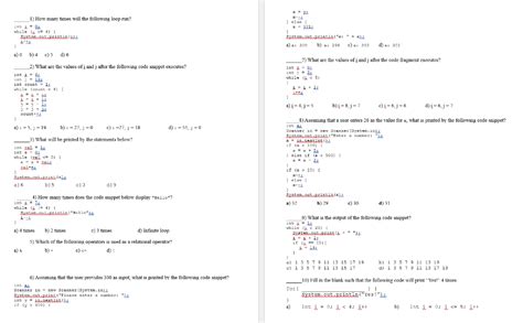 Solved 1 How Many Times Will The Following Loop Run Int I