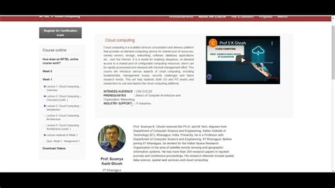 Cloud Computing Nptel Week 1 Assignment Solution 1 2021 Youtube