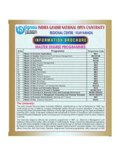 Programme IGNOU Programme Ignou Pdf PDF4PRO