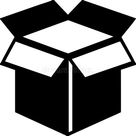 Open Cardboard Box Vector Illustration For Packaging Shipping And
