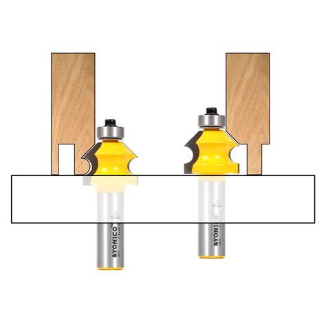 Bevel And Bead Wainscoting Router Drill Bit 12 Shank Bevel And Bead Wainscoting Router Drill Bit 12 Shank