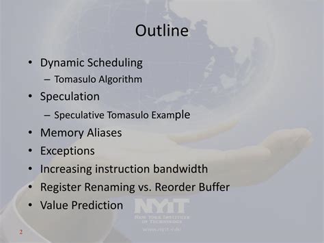 Ppt Chapter 3 Dynamic Scheduling Powerpoint Presentation Free Download Id6523035