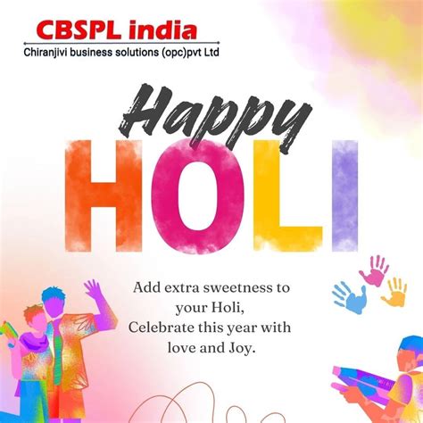chiranjivi business solutions opc pvt ltd on linkedin happyholi injoy