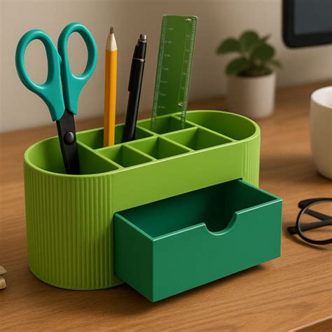 🏢 Flexidesk Pro Modular Office Organizer・ Stl File For 3d Printing And Cnc Machining Laser