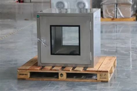 Interlock Pass Box Through Window Pass Box For Cleanroom Clean Room