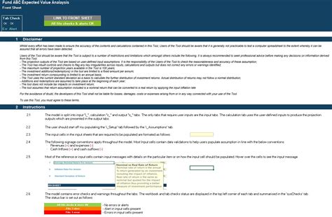 Investment Return Monte Carlo Simulation Excel Model Template Eloquens