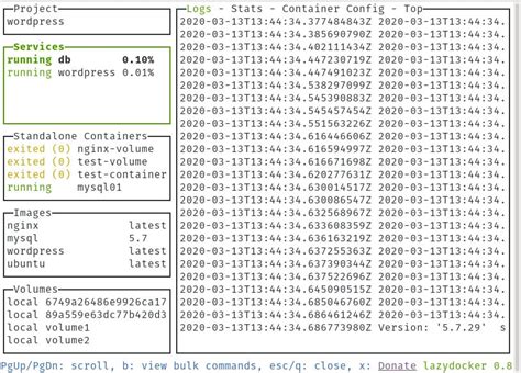 A Look At Lazydocker A Cursor Based Docker Management Tool InApps Technology InApps