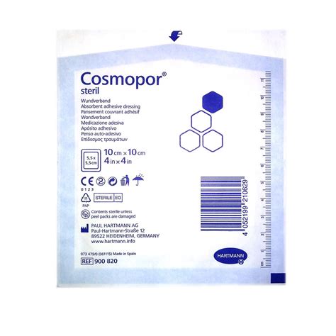 Cosmopor Steril 10x10 см Повязка пластырная стерильная 1шт 9008200 | ‍⚕ ...