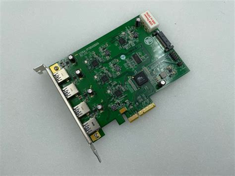 IOI U3X4 PCIE4XE101 Rev 1 2 0 USB3 0 To PCI Express X4 Card Novus Ferro Pte Ltd