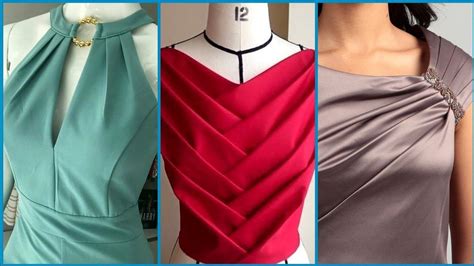 Gorgeous Neck Designs For Blouses And Simple Maxi Party Wear Dresses Dress Neck Designs