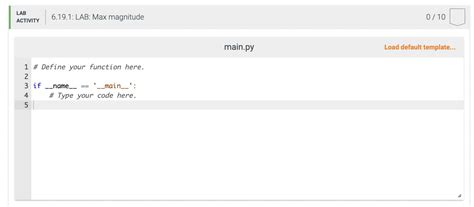 solved write a function max magnitude with three integer