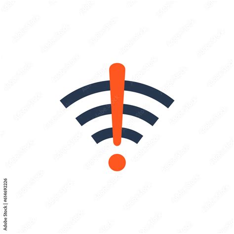 Wifi Bad Connection Problem Icon Lost Network Wifi Error Internet