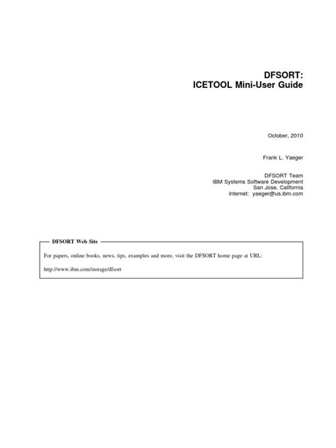 Dfsort Icetool Pdf String Computer Science Parameter Computer