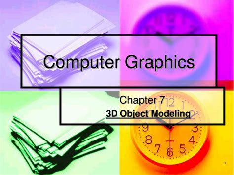 PPT D Object Modeling Representations Techniques PowerPoint Presentation ID