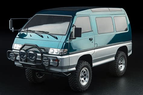 Mst 532201 Cfx 1 10 4wd Off Road Kit Body Dl1 Mitsubishi Delica Drifted