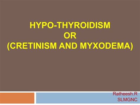 Hypoparathyroidism Pptx Thyroid Disorders Endocrine And Metabolic