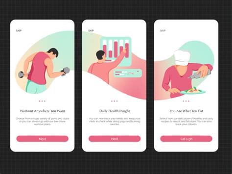 Onboarding Page Landing Page Daily Ui 003 By Sanjana Shashi On Dribbble