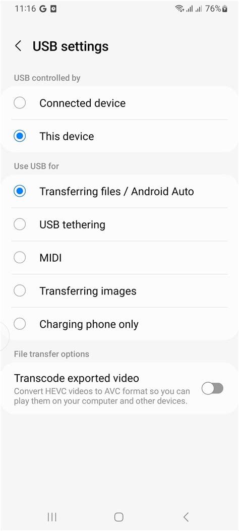 Usb Settings Not Manually Available In Android Settings Randroiddev