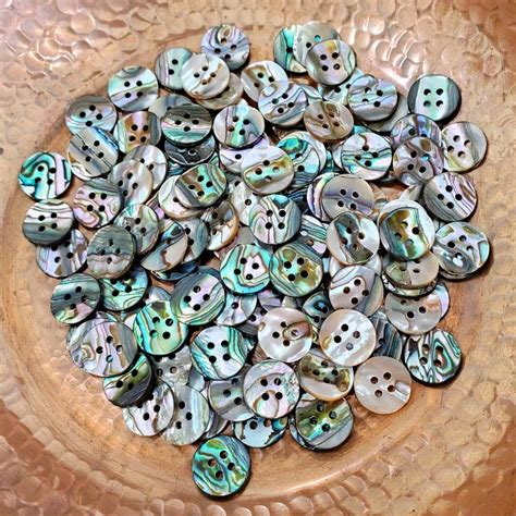 Abalone Buttons Etsy