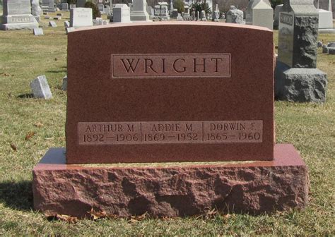 Addie Maria Brooks Wright 1869 1952 Find A Grave Memorial