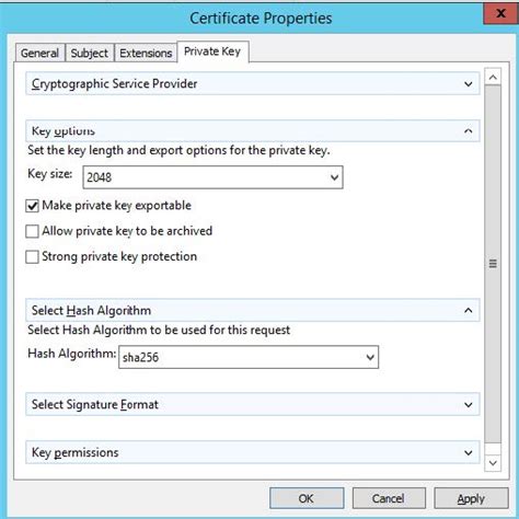 Create A SHA Certificate Request On Windows Server Michael Spice