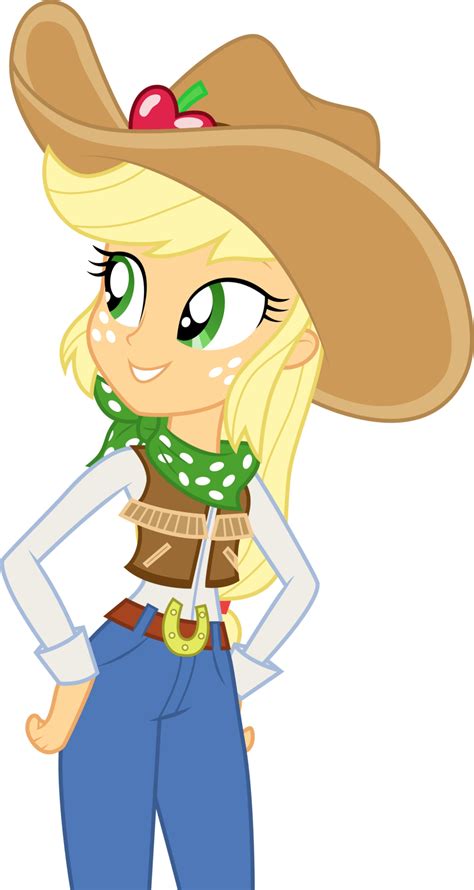 Mlp eqg 4 applejack vector 2 by luckreza8 – Artofit