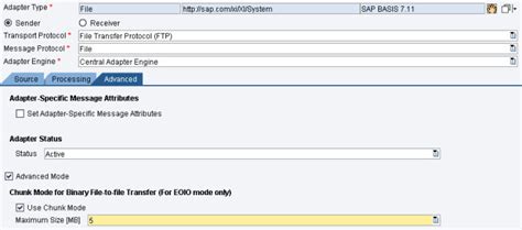 Chunkmode For Binary File Transfer Within Pi 71 E Sap Community