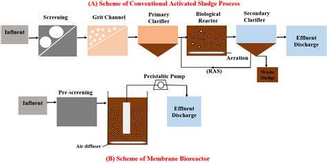 Prolonging The Life Span Of Membrane In Submerged Mbr By The
