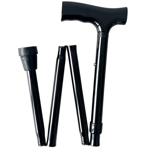 Folding Walking Cane Black Making Life Easy