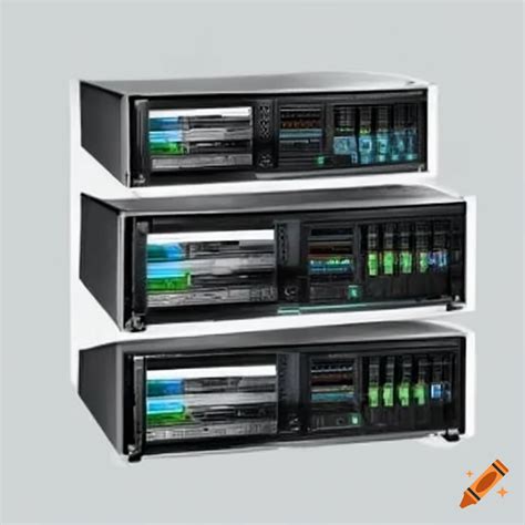Illustration Of Servers