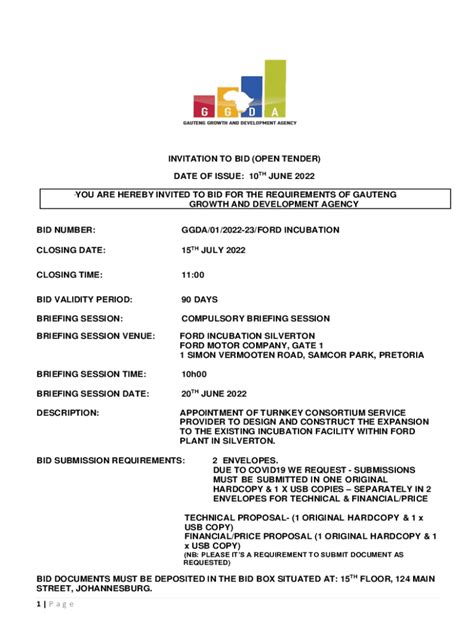 Fillable Online Ford Incubation Silverton Fax Email Print Pdffiller