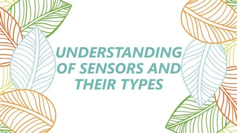 sensors pptx