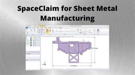 Sheet Metal Design Software Ansys Spaceclaim