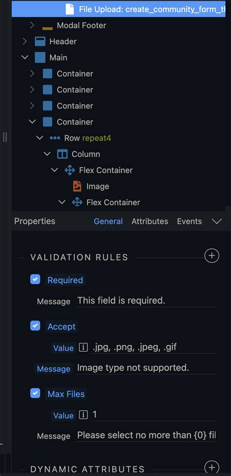 File Input Extension Need Help Wappler Community