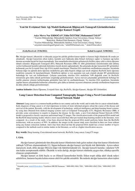Pdf Lung Cancer Detection From Raw Computed Tomography Images Using A
