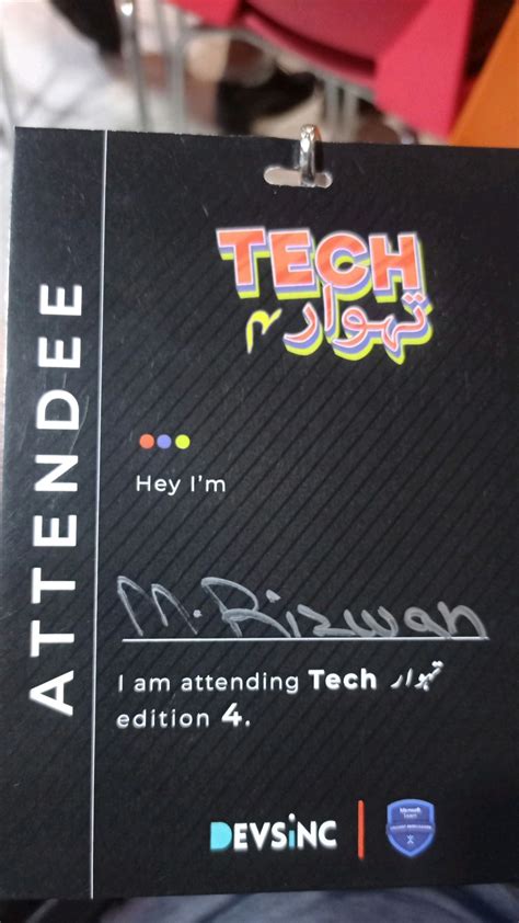 Muhammad Rizwan 🚀 On Linkedin Techtehwar Mlsa Devsinc Community Pakistan