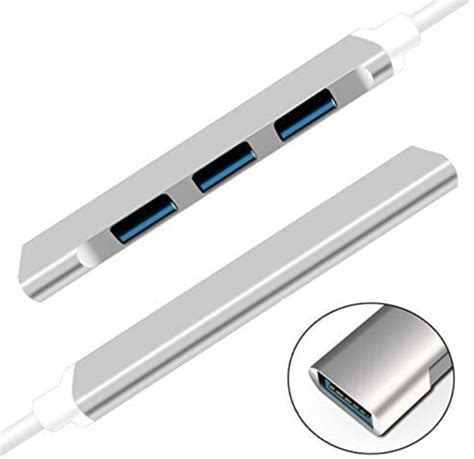 Original Usb Multi Interface Adapter Usb Extension Hub 4 In 1 Portable Multiport Adapter