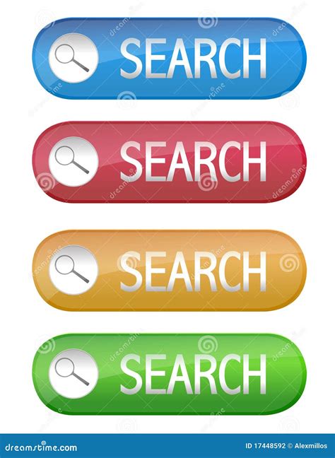Search Button Stock Photography Image