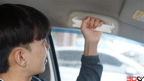 Custom ราวมือจับในรถยนต์ 3d Scan 3d Print 3dd Digital Fabrication