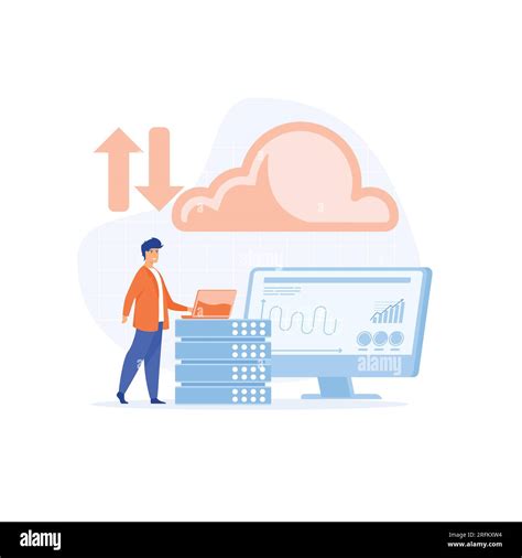 Business Technology Cloud Computing Service Concept Developer Team
