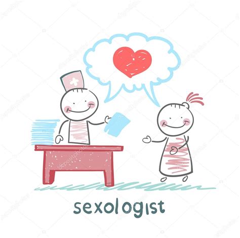 Sex Therapist Listens To Patients Who Speak About Love Stock Vector Image By File404 37585263
