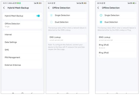 Deco Internet Backup Feature Guide Home Network Community