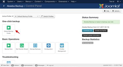 How To Backup And Restore Your Joomla Site Complete Tutorial JoomShaper