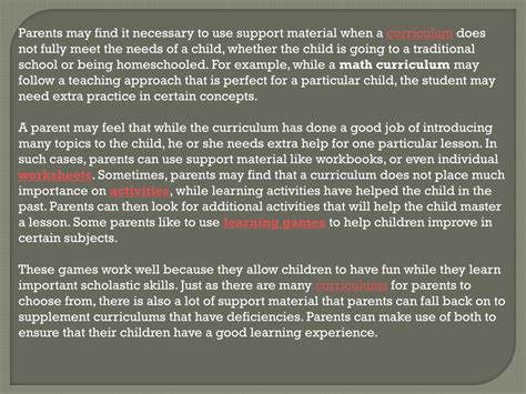 PPT Curriculum PowerPoint Presentation Free Download ID 449317