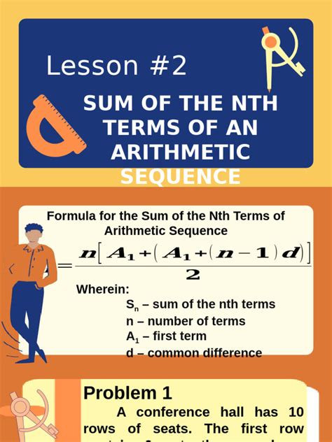 Lesson 2 Sum Of The Nth Term Of Arithmetic Sequence Pdf